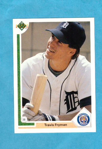 1991 Upper Deck Baseball Card #225 Travis Fryman Tigers | eBay
