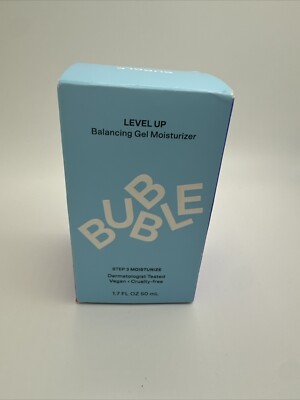 Bubble Skin Care Level Up Balancing Gel Moisturizer New in Box | eBay