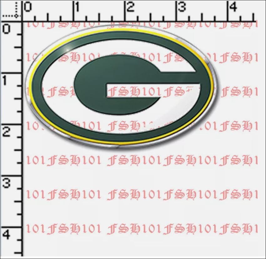New NFL Green Bay Packers 3D Aluminum Color Car Truck Auto Emblem ...