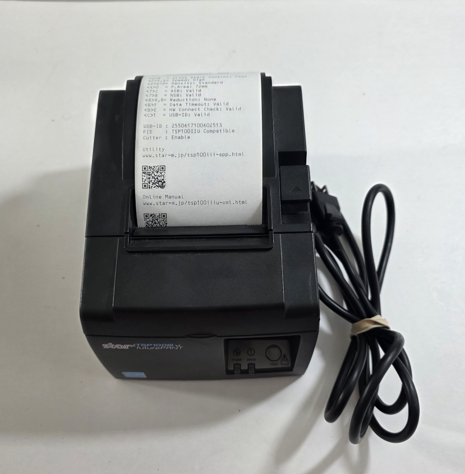 Star Micronics TSP100III TSP143IIIU Thermal Receipt Printer Ethernet USB | eBay
