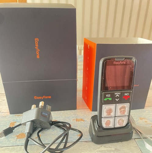 Easyfone T6 4G Black (Unlocked) Easy To Use Senior Mobile Phone | eBay