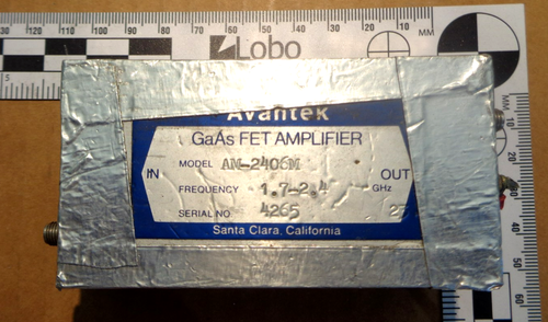 Avantek AM-2406M GaAs FET Amplifier RF SMA 1.7-2.4 GHz | eBay