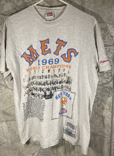 Vintage New York Mets 1969 Long Gone Cooperstown Collection T-Shirt ...
