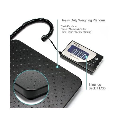 660 lb (300 kg) Digital Heavy Duty Postal Shipping Scale, Cast Aluminum ...