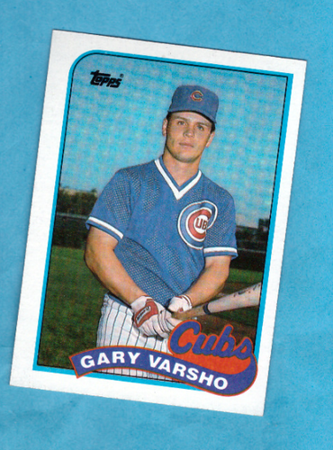 1989 Topps Baseball card #613 Gary Varsho Cubs | eBay