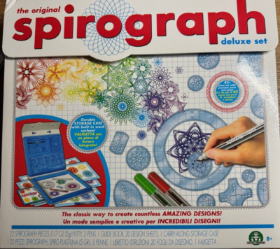 Spirograph For Adults SPIROGRAPH THE ORIGINAL DESIGN SET NEW. 30