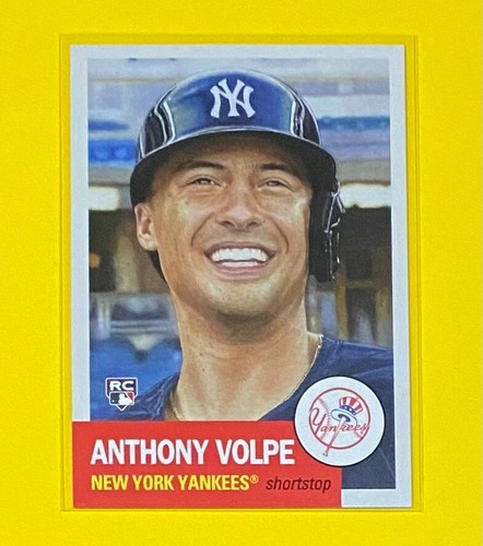 2023 Topps MLB Living Set Anthony Volpe ROOKIE CARD SP New York Yankees ...