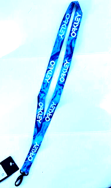 OAKLEY NWT B1B Crazy Wanderlust Lanyard Key Chain ID Document Holder ...