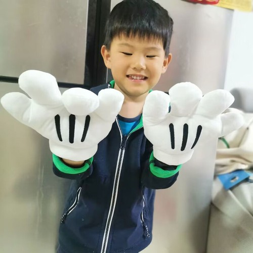 Creative Cartoon Mickey Gloves KIDS Show Props ADULT Mickey Mouse Big Glove | eBay