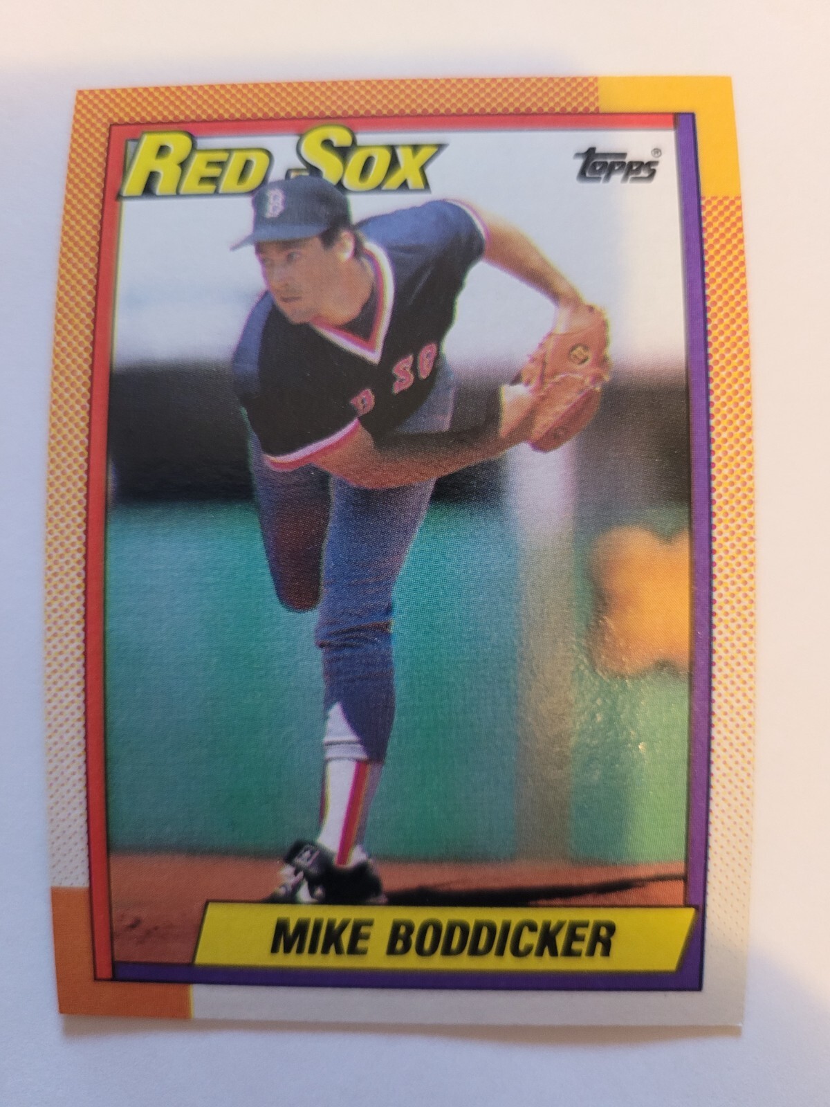 1990 TOPPS MIKE BODDICKER #652 NM | eBay