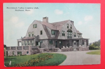Merrimack Valley Country Club Methuen MA Unposted DB Postcard | eBay