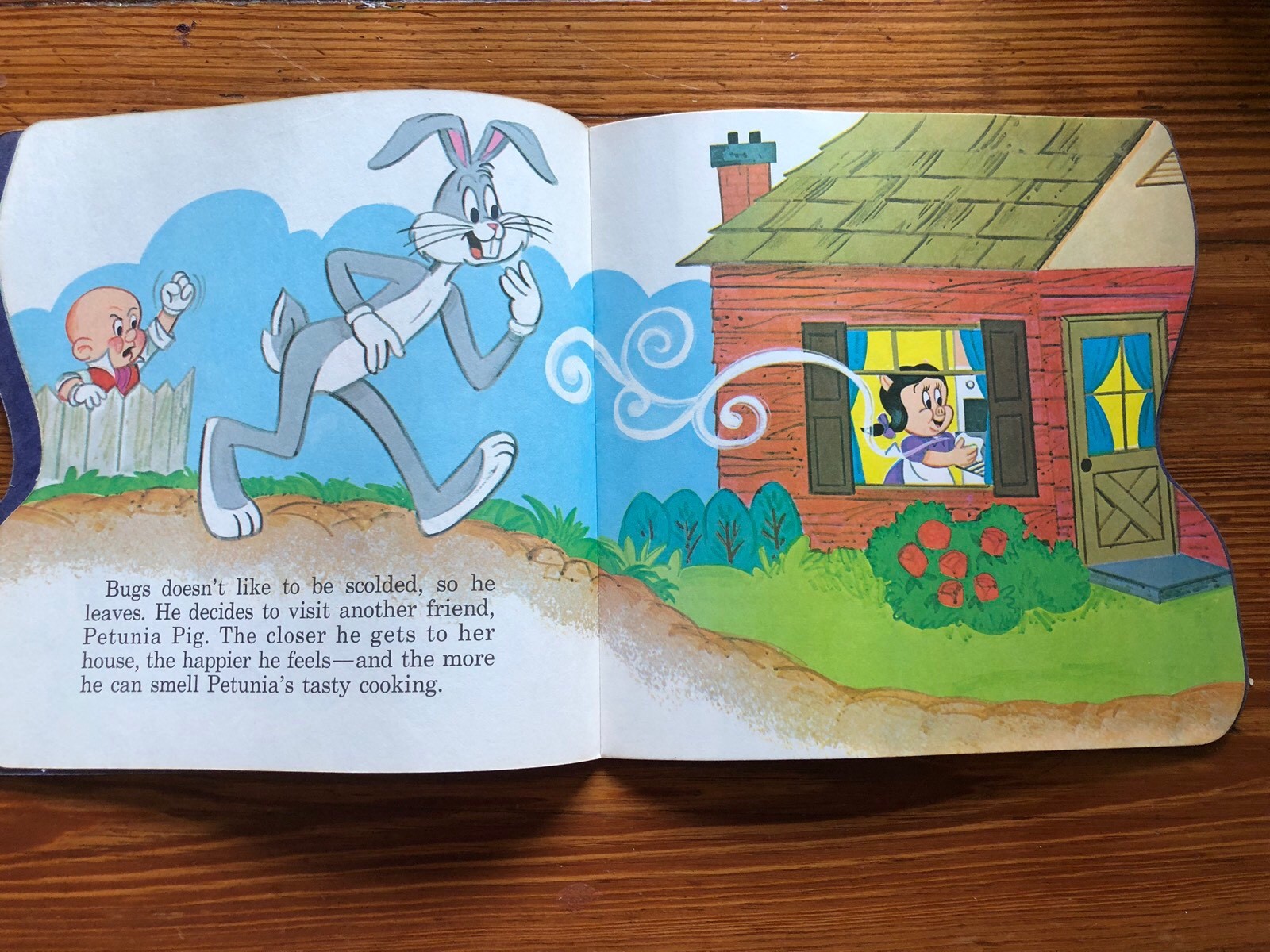 NMC The Bugs Bunny Book A Golden Shape Book 5913 Free Shipping | eBay