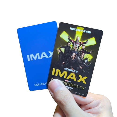 Movie Collectible Ticket THUNDERBOLTS IMAX Card Marvel Theater 2025 ...