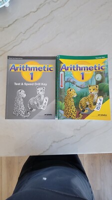 Abeka Books Arithmetic 1 Teacher Key And Test Speed Drill Key Bundle | eBay