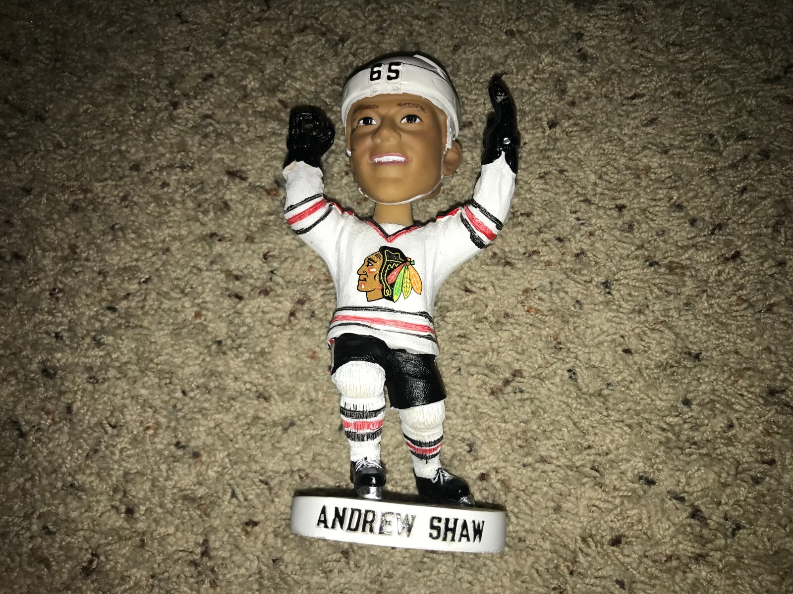 Andrew Shaw Chicago Blackhawks Rare SGA Bobblehead *PLEASE READ ...