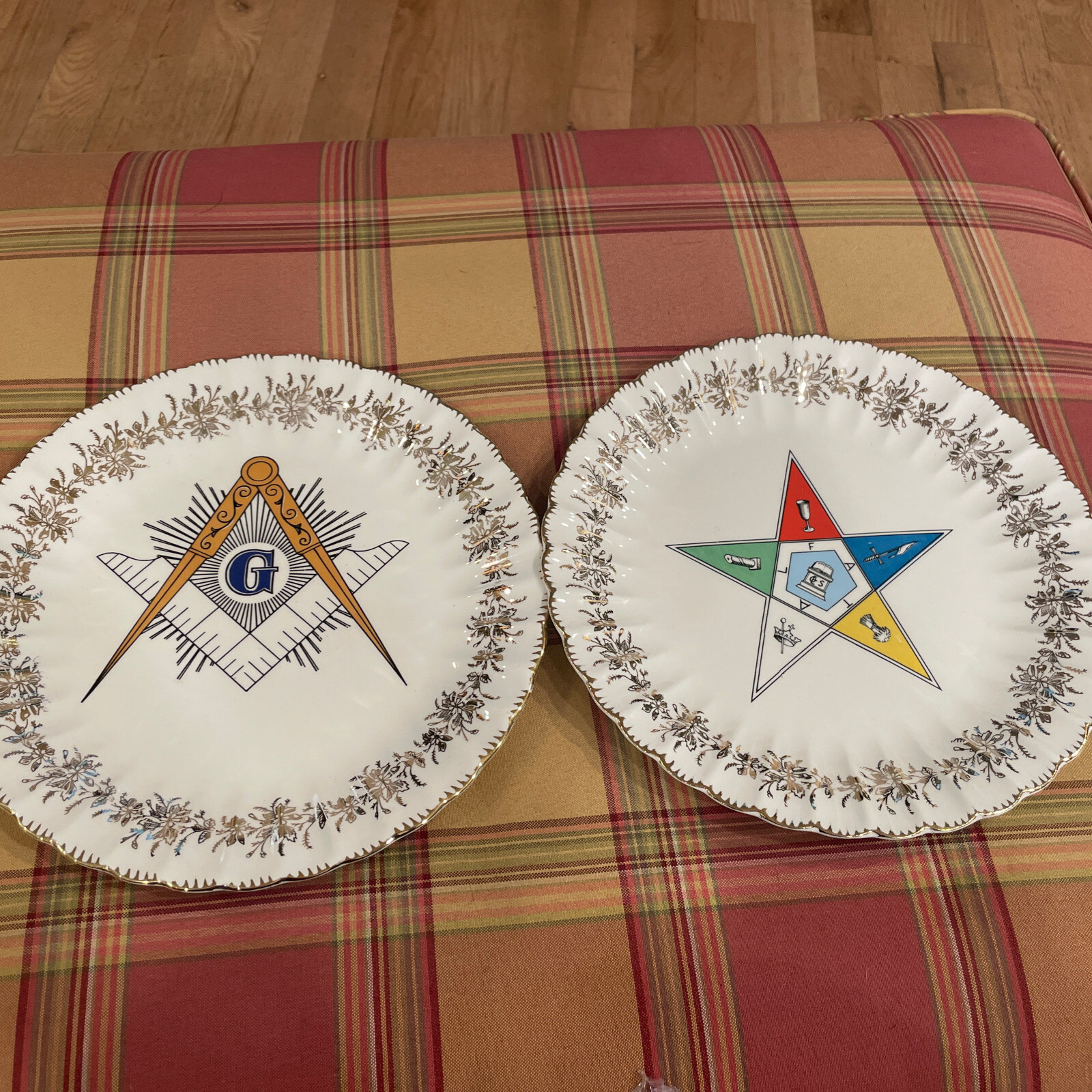 Masonic Freemason Logo 10" Plate Vintage Sanders Mfg. Co Nashville TN ...