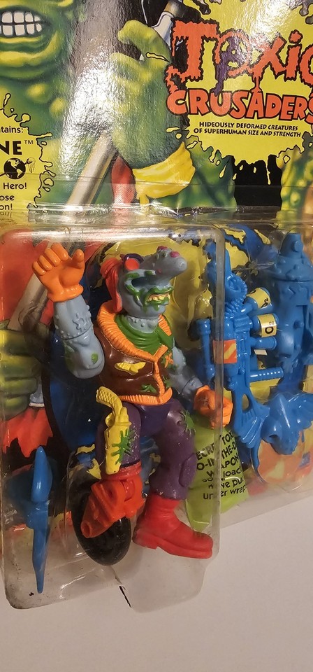 Vintage Toxic Crusaders Nozone Unpunched 1991 Playmates Action Figure ...