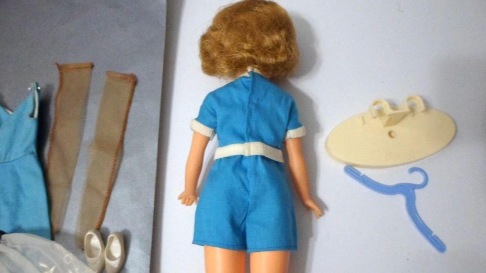 VTG Ideal TAMMY FAMILY DOLL 12" 1960S #9000-1 ORIGINAL OUTFIT FLARED /N ...
