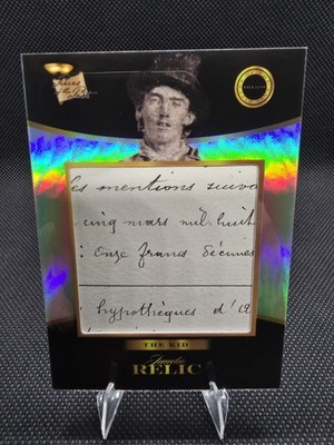 2025 Pieces Of The Past Villians Edition Jumbo Handwritten Relic ...