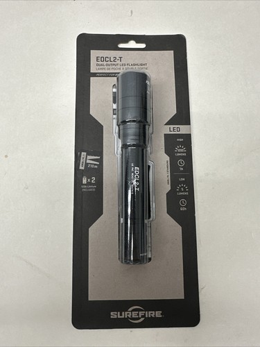 Surefire EDCL2-T Dual-Output LED 1200 5 Lumen Tactical Flashlight Light ...