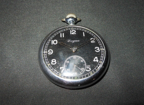 WW2 German Wehrmacht Taschenuhren - PERSONAL POCKET WATCH - LONGEAU ...