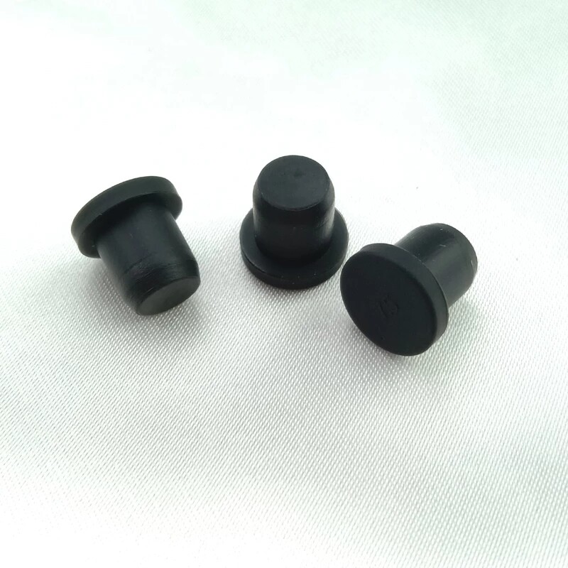 3mm-14mm Rubber Plug Black Silicone Plugs Rubber Caps Solid Dust Hole ...