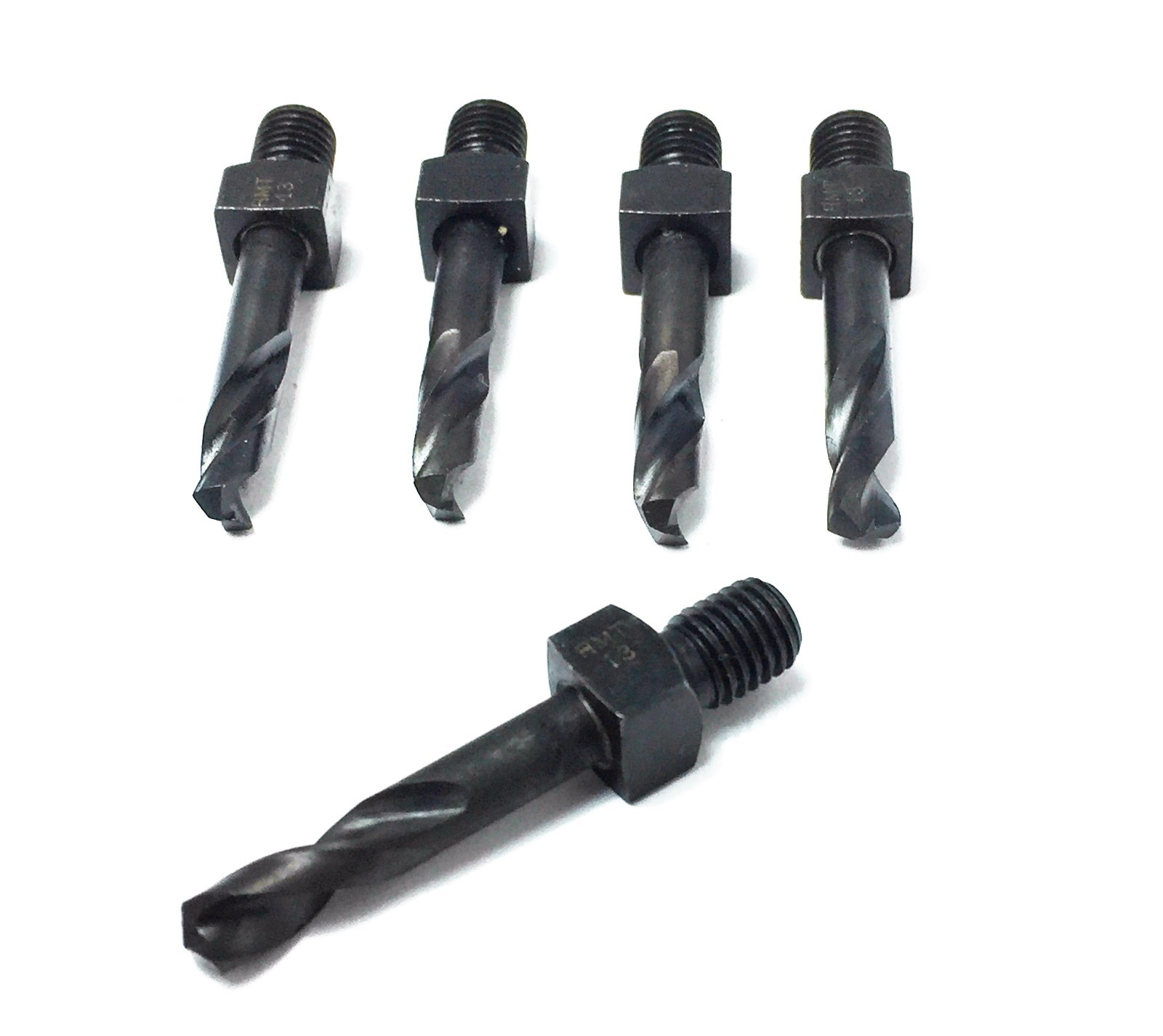 Threaded Drill Bits size #13 0.1850" Cobalt 135ᵒ Split Point 1 1/4" OAL ...