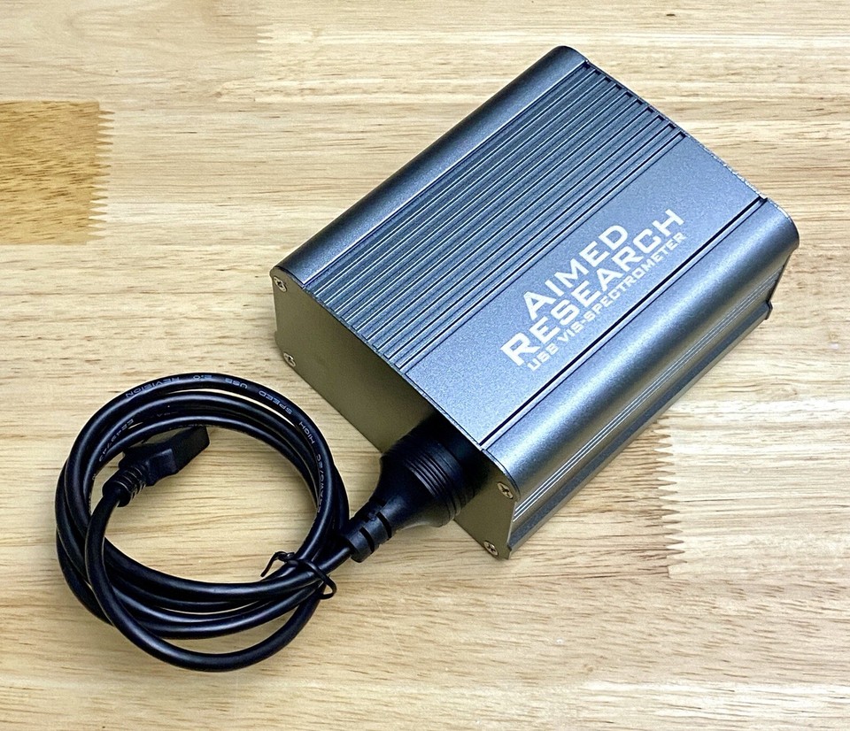 200um Slit USB Spectrometer, Visible Light, Mini Made In USA | eBay