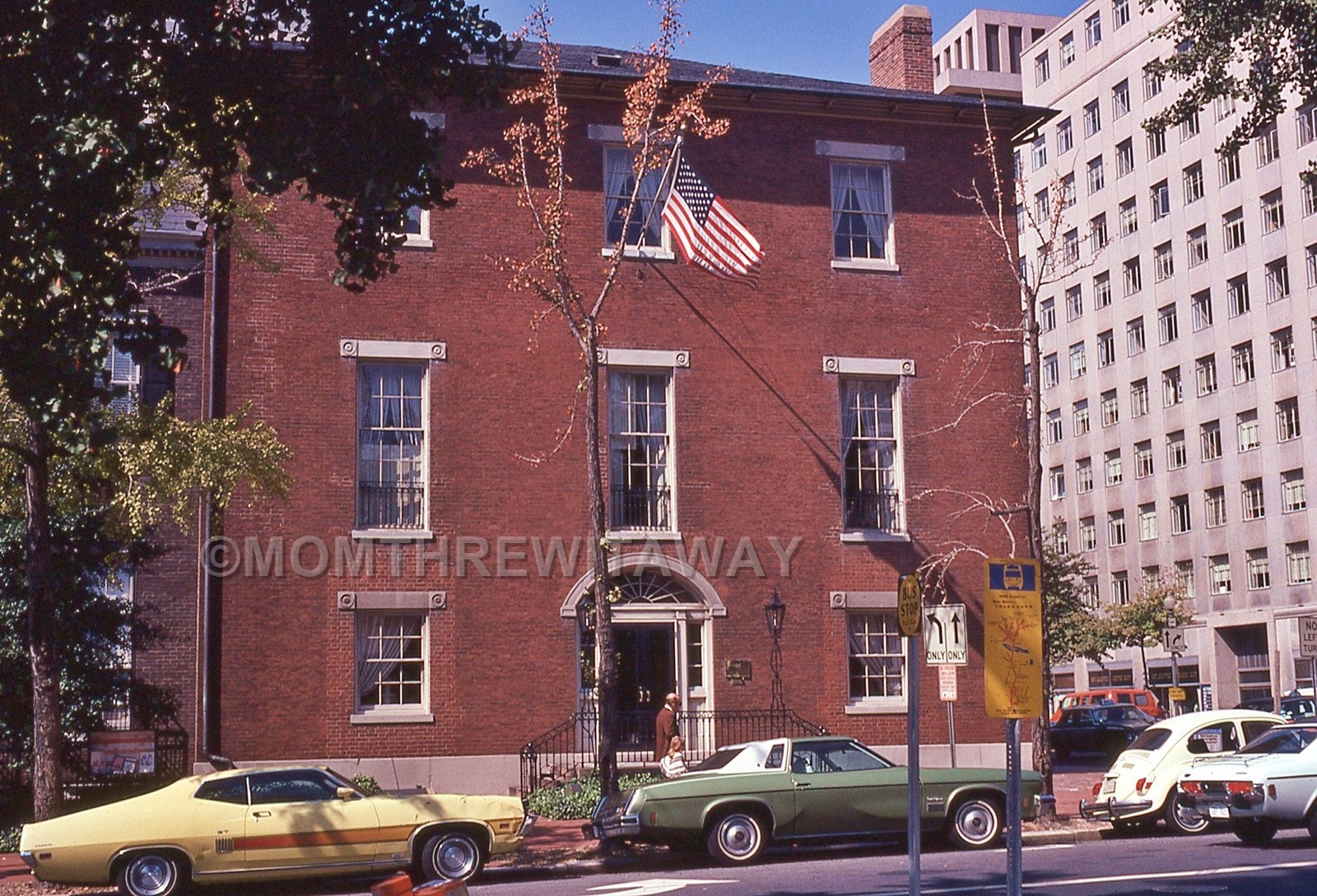 1974 COLOR SLIDE 1846 DC Washington Historic Decatur House View | eBay