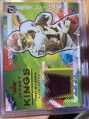 2021 Donruss TERRY McLAURIN Jersey Kings /349 Player Worn Patch ...