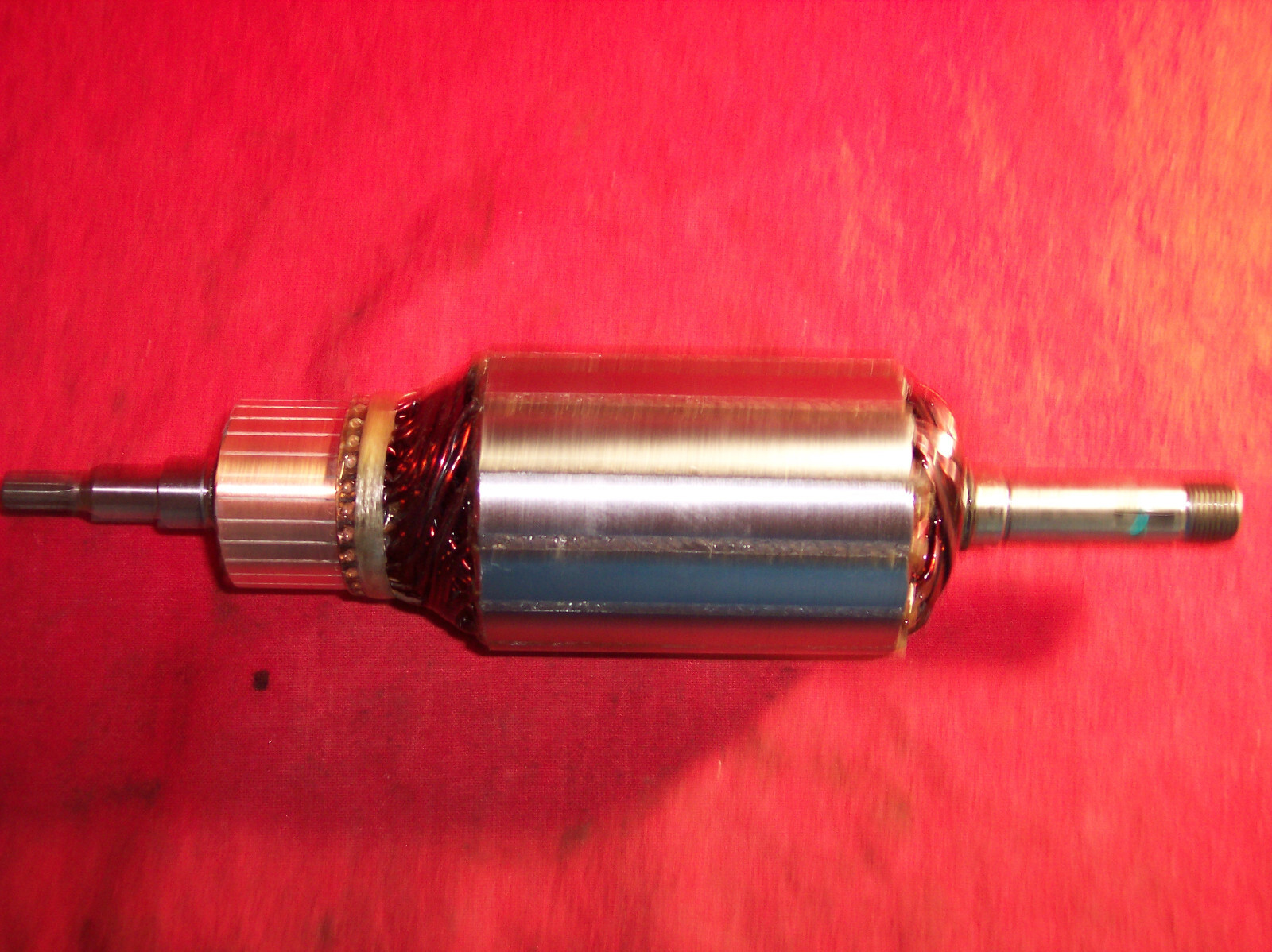 NEW 131 CHEVY & CORVETTE GENERATOR ARMATURE 1955-1962 TACH & P/S ...