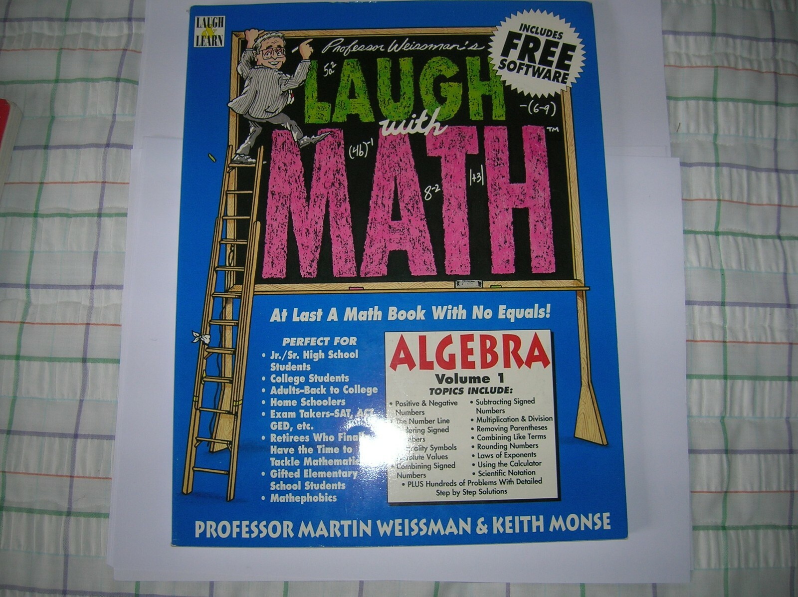 Professor Weissman's Laugh with Math by Martin Weissman and Keith Monse ...