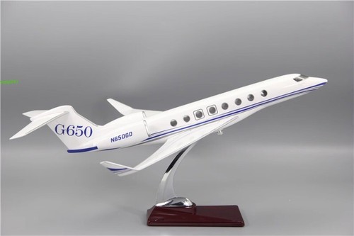 1:70 Gulfstream G650ER Privat with Landing Gear Led Light Painted Jet ...