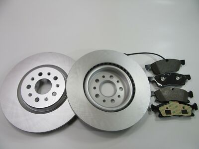 Maserati Levante front brake pads rotors TopEuro #214 PREMIUM | eBay