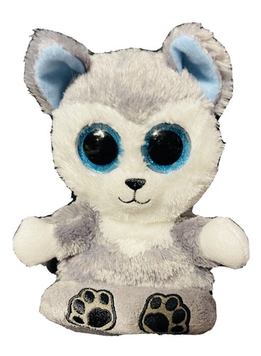 TY Beanie Boos Peek-A-Boo 4" Scout the Husky Dog Phone Holder | eBay