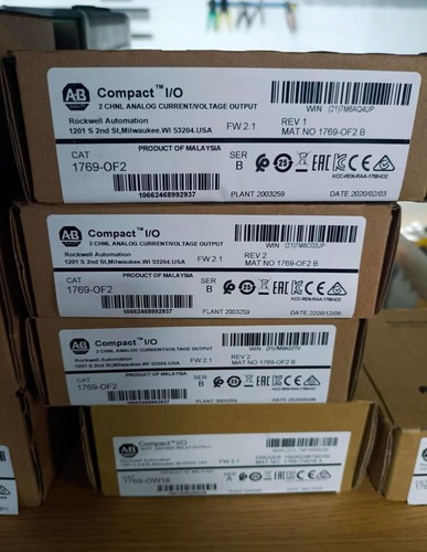 New Factory Sealed AB 1769-OF2 SER B Compact I/O Output Module 1769OF2 ...