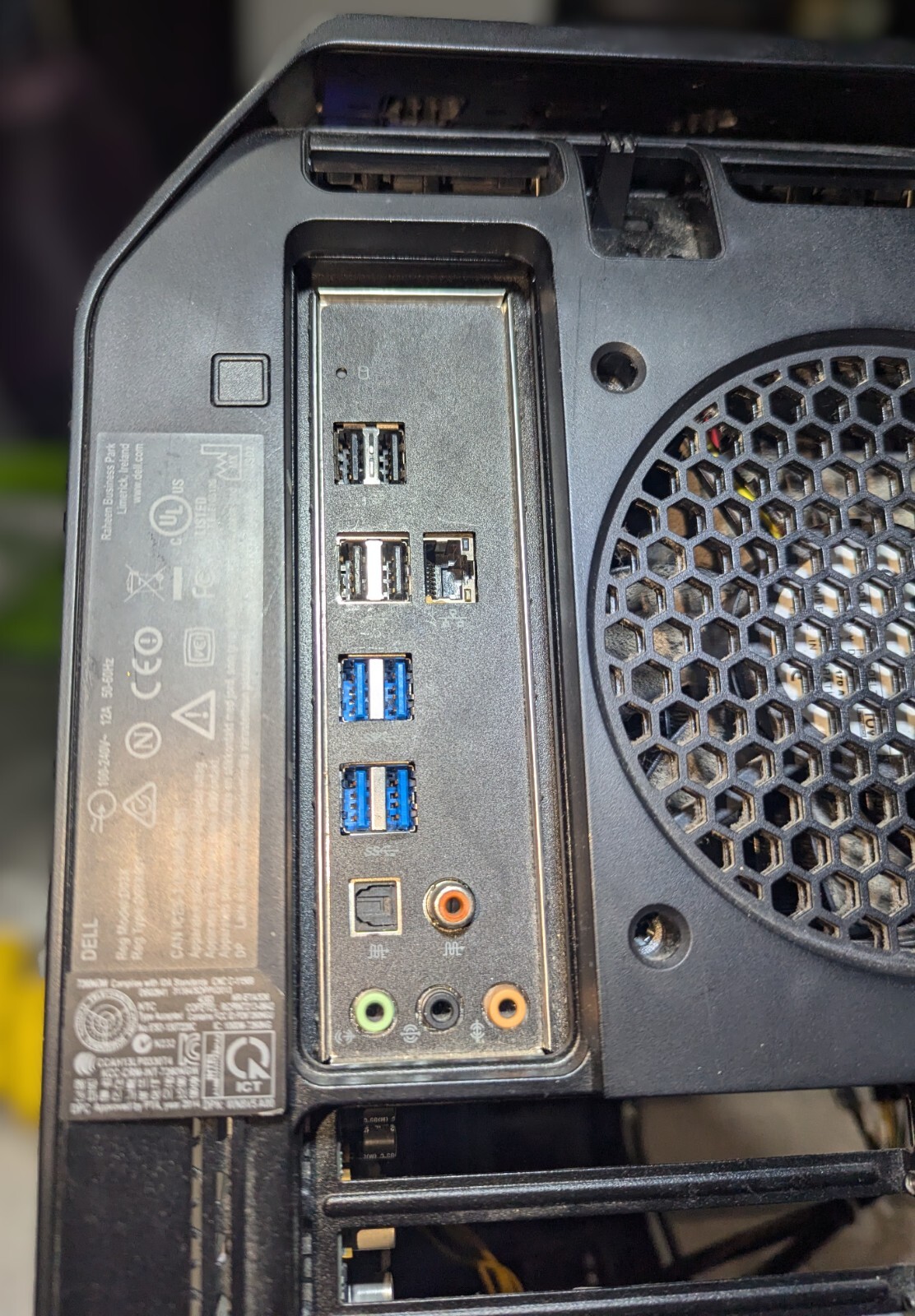 Dell Alienware 51 R2 Desktop Gaming Computer D03X i7 PARTS MISSING ...