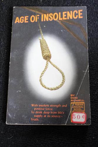 Age of Insolence 1960 Don Rowell Vintage smut paperback book Hot ...