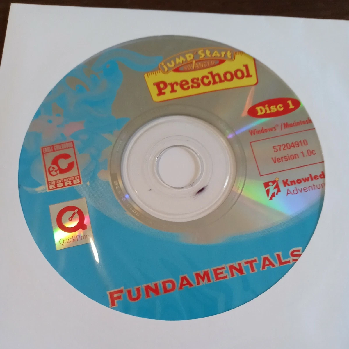 Jump Start Preschool Cd Discs