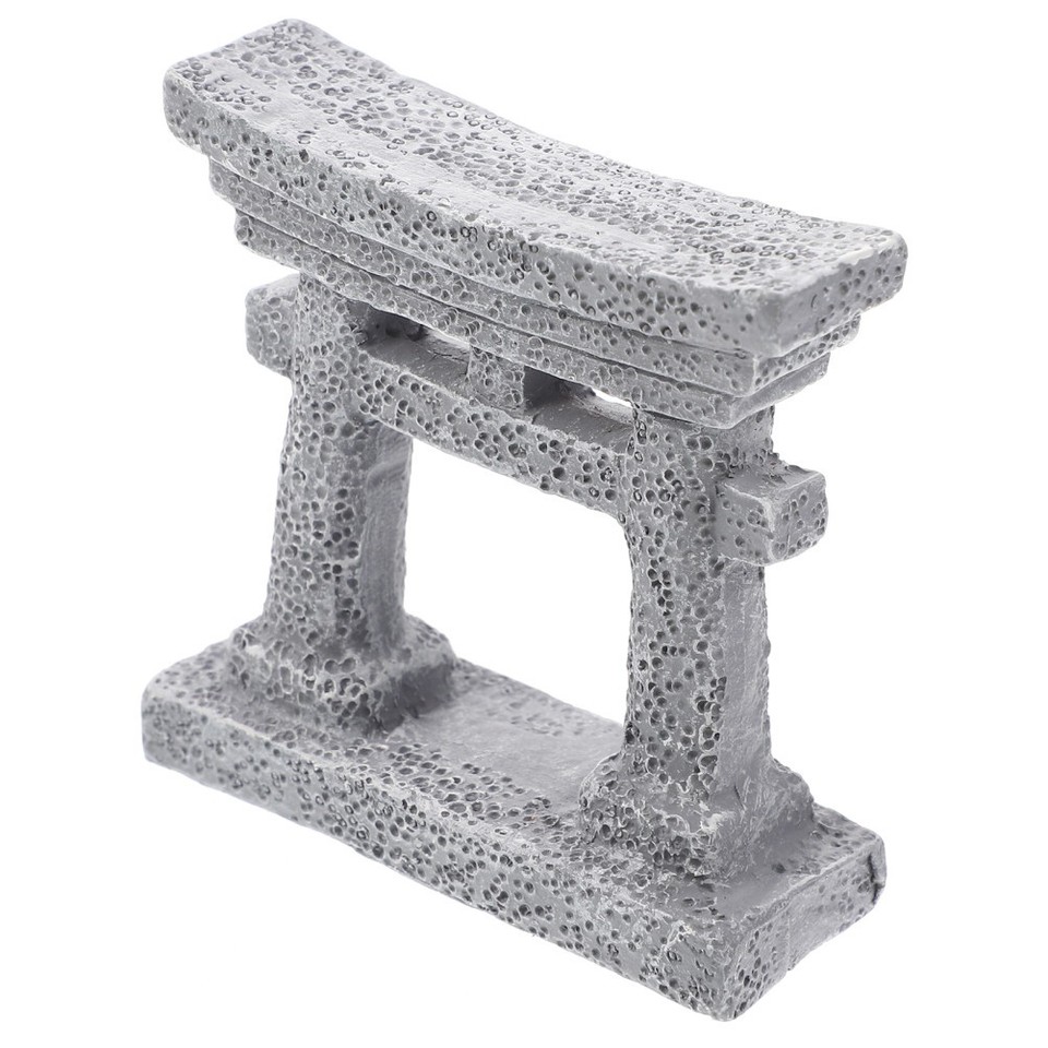 Miniature Japanese Torii Gate Model Toy Mini House Torii Gate Doll ...