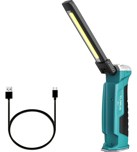 WL1 LED Work Light, 550 Lumens Rechargeable COB Work Light with ...