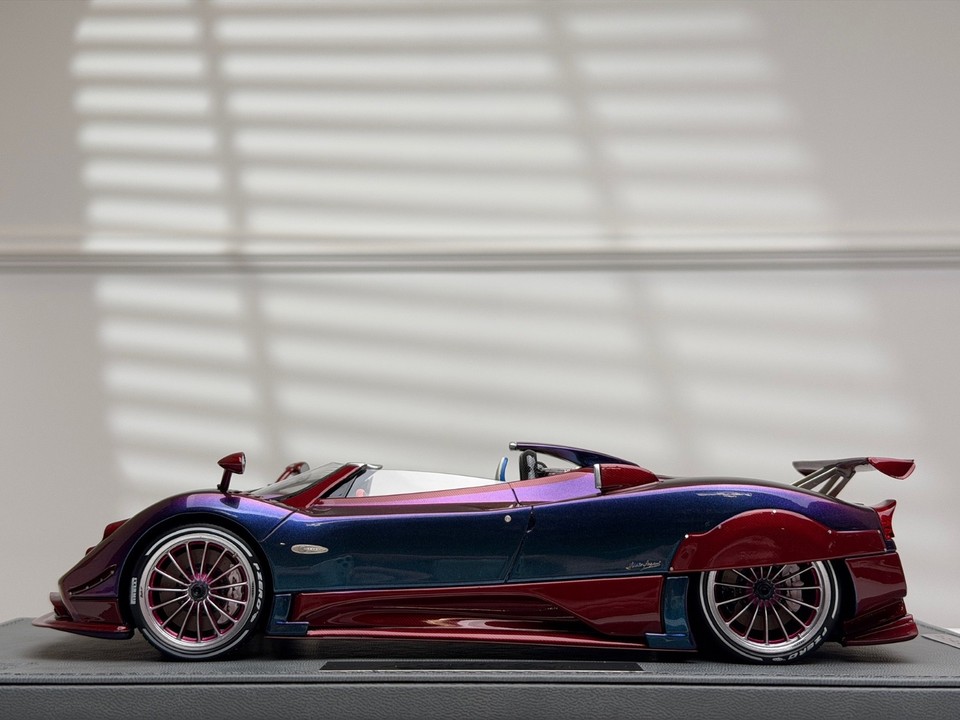 Pagani Zonda HP Barchetta (Chameleon Purple) [BBR] 1:18 scale | eBay