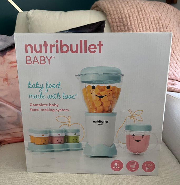 NutriBullet NBY-50100 Baby Complete Food-Making System, 32-Oz, White ...