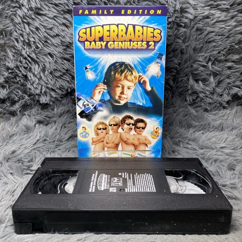 Superbabies: Baby Geniuses 2 VHS Tape 2005 Comedy Family Edition Late ...