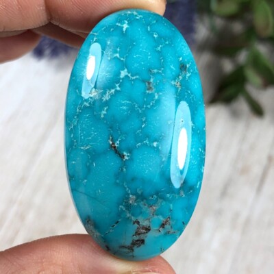 83 Cts. Large High Dome Kingman Turquoise Cabochon | eBay