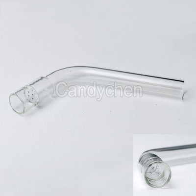 Glass Pipe For Smoking 5-Pack Curved Glass Tube Stems (110mm ...