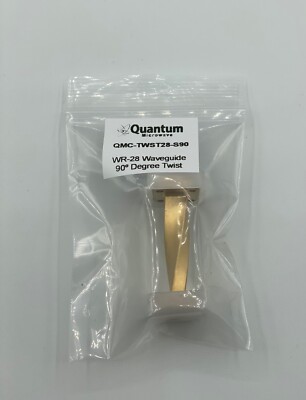WR-28 Millimeter Waveguide 90 Degree Twist Gold Plated | eBay