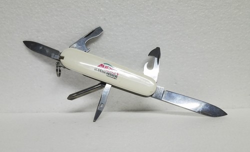 #808 VICTORINOX SWITZERLAND STAINLESS ROSTFREI OFFICIER SUISSE POCKET ...