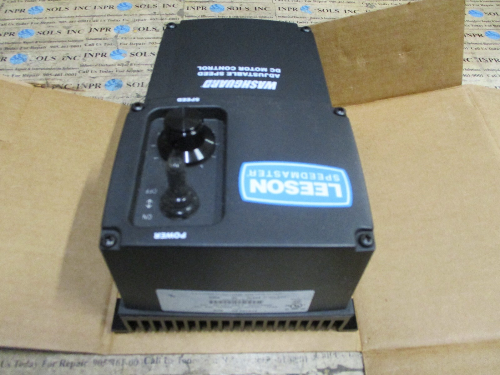 LEESON Speedmaster Washguard Adjustable Speed DC Motor Control 174102. ...