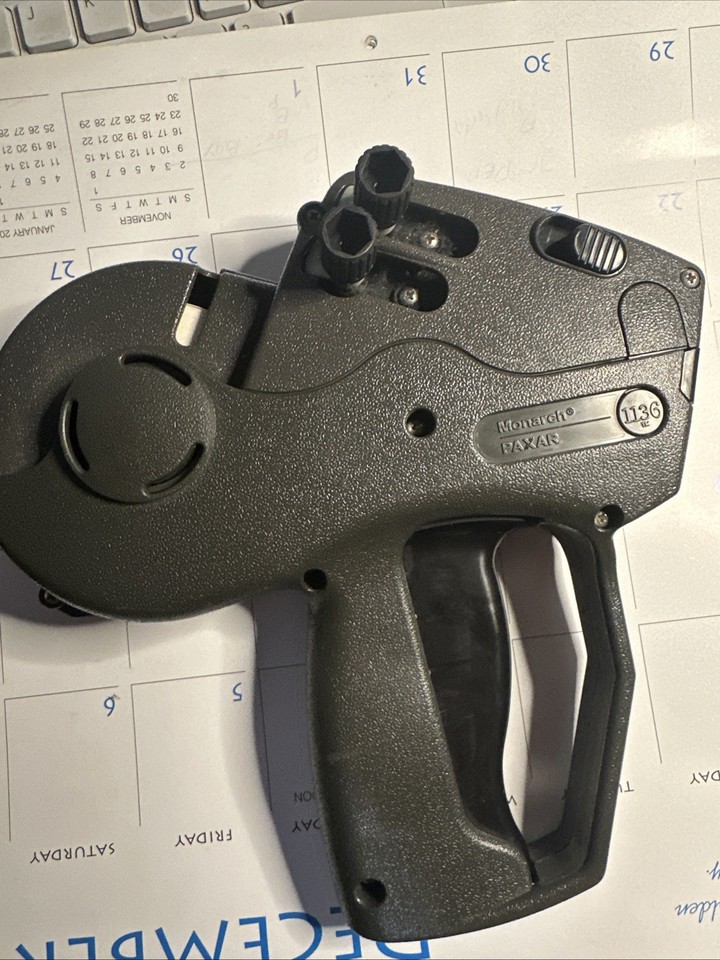 Monarch AVERY 1136 Two-Line Price Label Gun Tagger Made in USA Retail ...